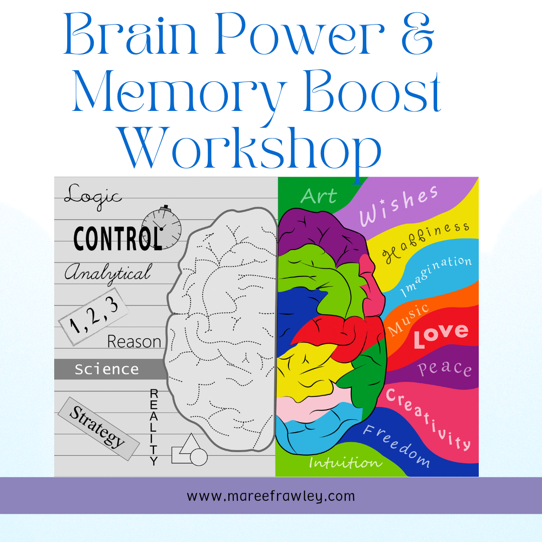 Brain Power Memory Boost Follow Up Maree Frawley Holistic Life